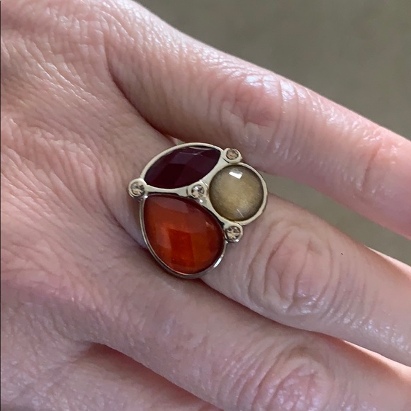 Premier Designs | Jewelry | Premier Designs Poppy Ring Sz 7 Gold ...